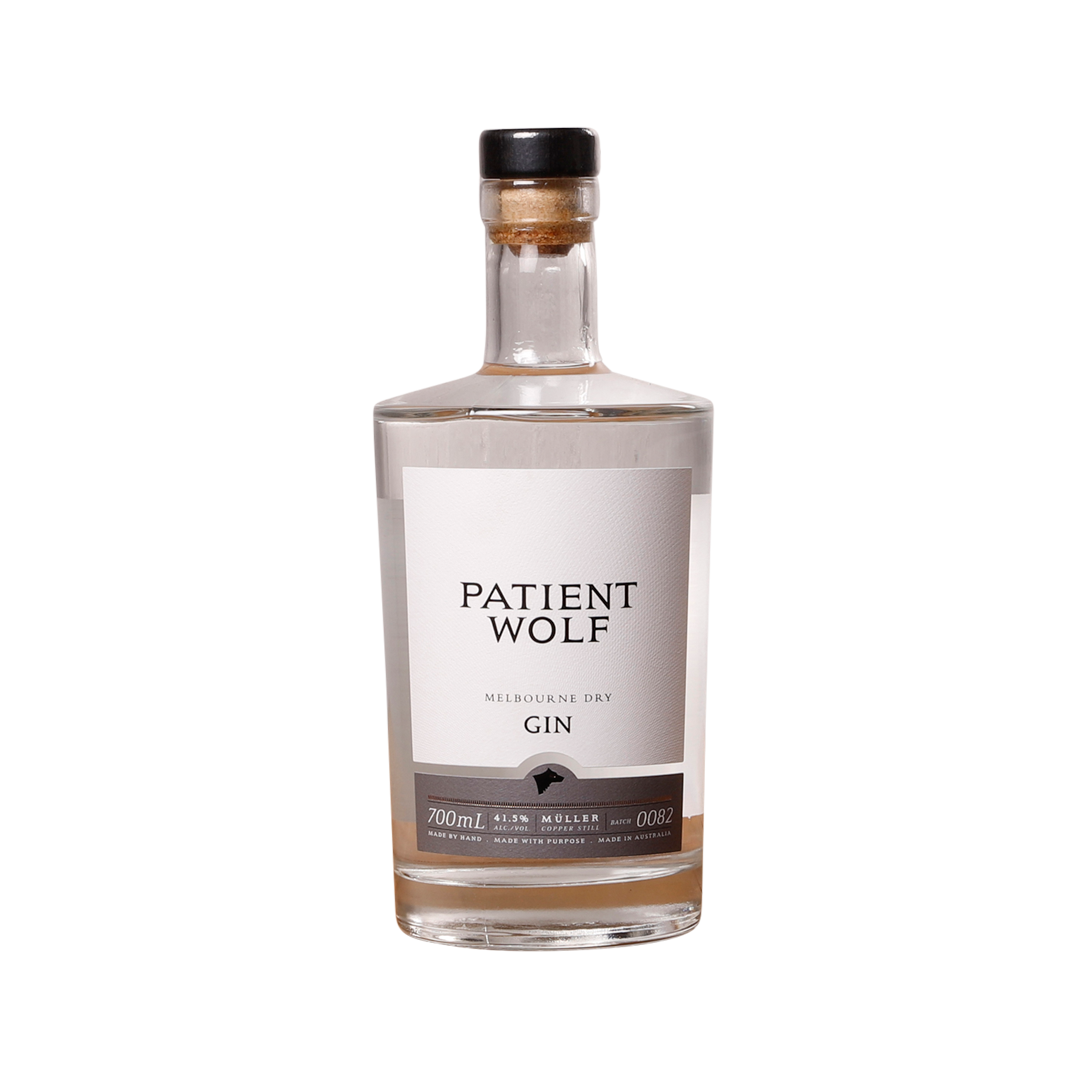 Patient Wolf Melbourne Dry Gin - Spirits/Vermouth | Blackhearts and ...