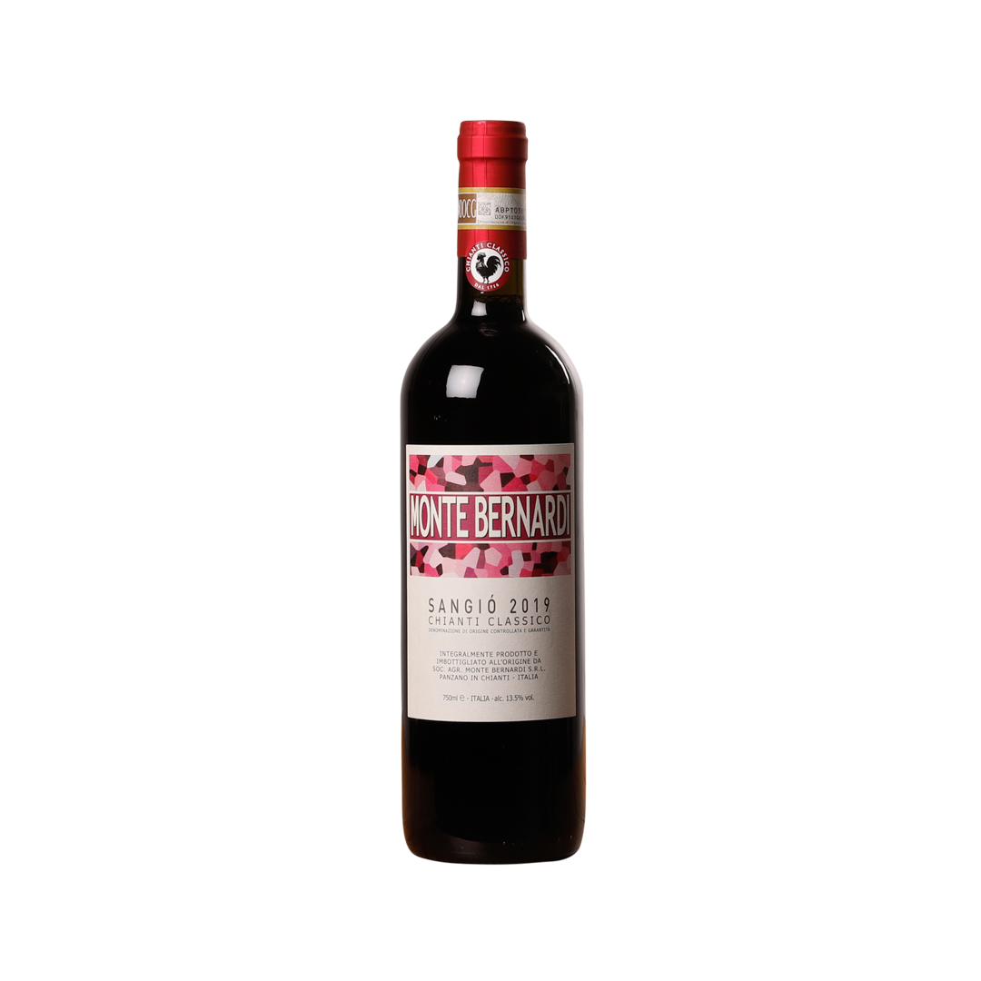 Monte Bernardi Sangio Chianti Classico 2019 - Red Wine | Blackhearts ...