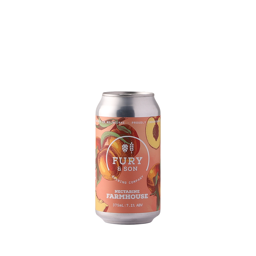 Fury & Son Nectarine Farmhouse - Beer | Blackhearts and Sparrows