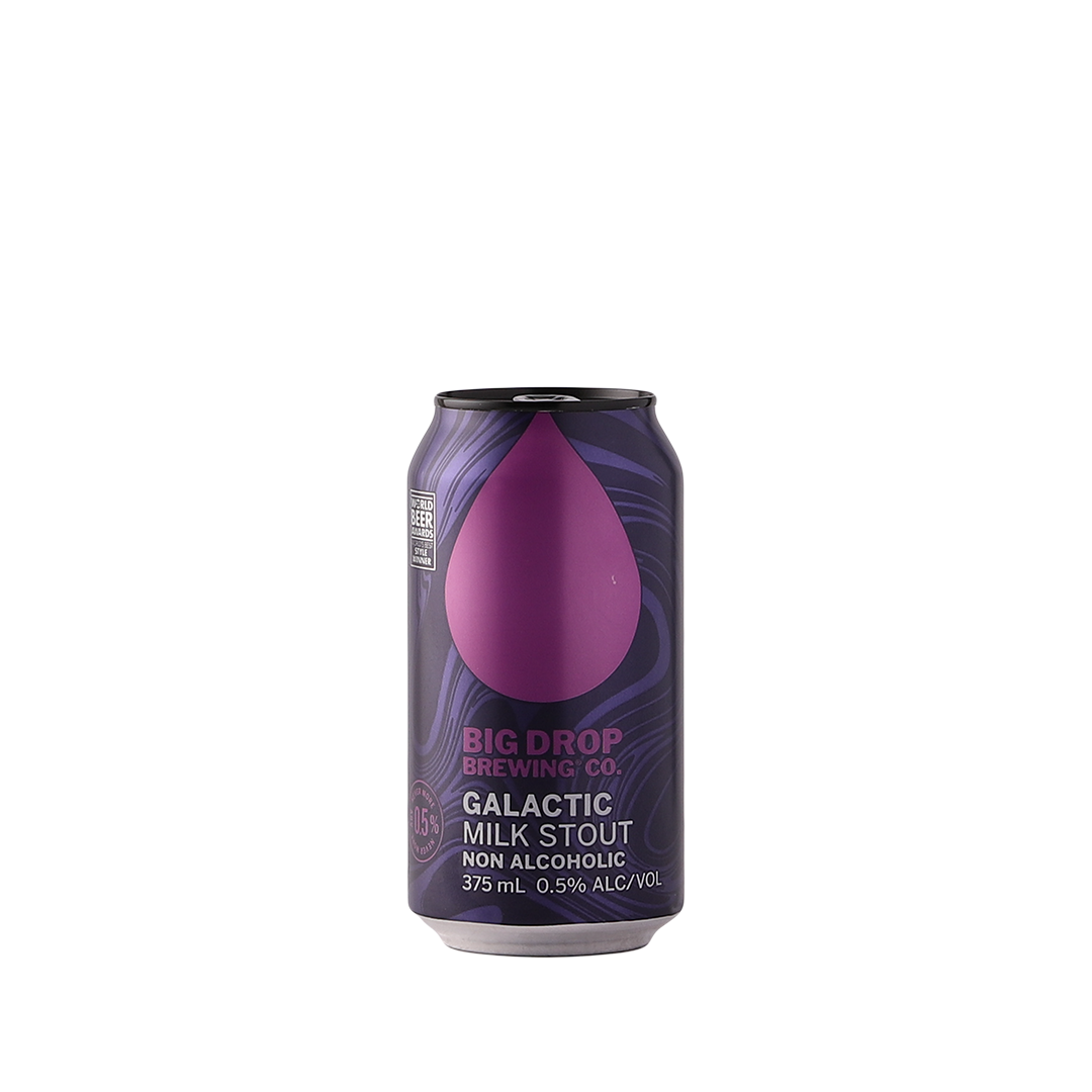 Big Drop Brewing Co. Alcohol-Free Galactic Milk Stout - Non Alcoholic ...