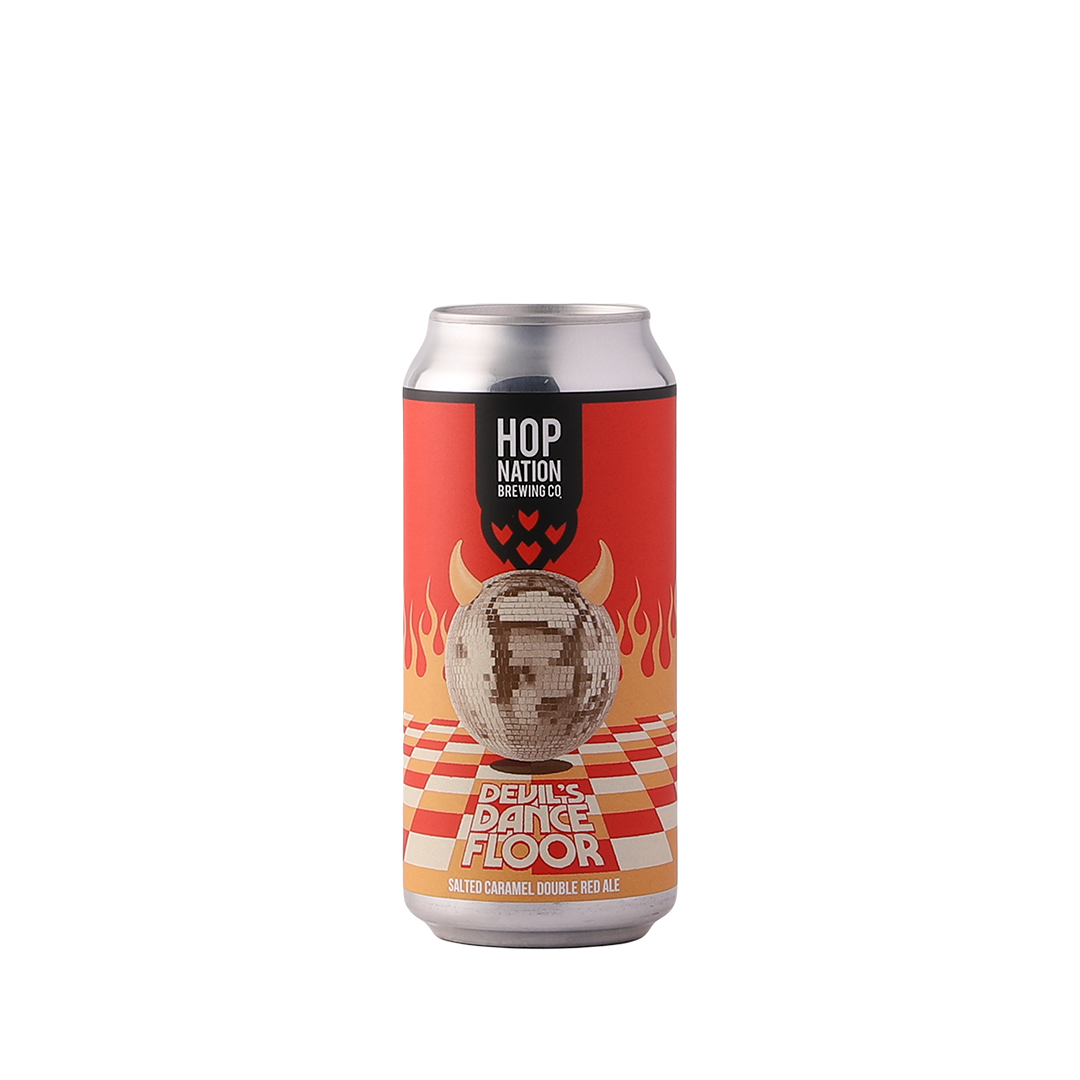 Hop Nation Devil's Dance Floor Salted Caramel Double Red Ale - Beer ...