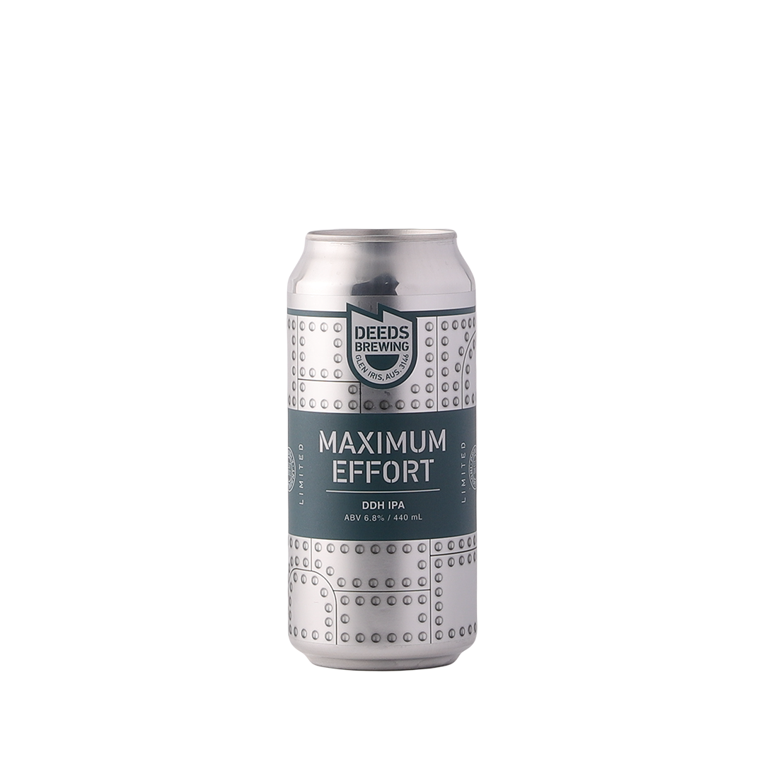 Deeds Brewing Maximum Effort DDH IPA - Beer | Blackhearts and Sparrows