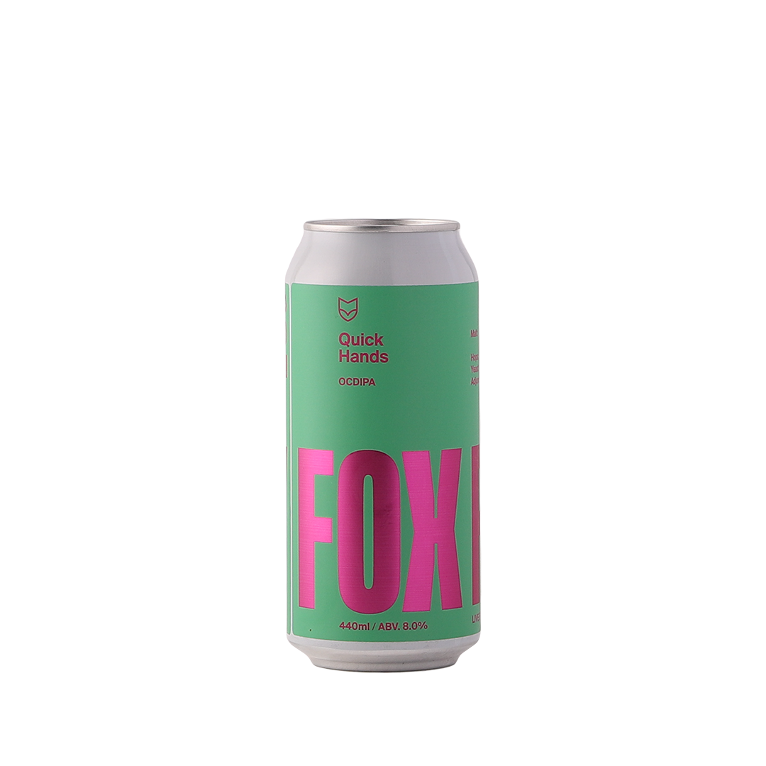 Fox Friday Craft Brewery Quick Hands Oat Cream DIPA 440ml - Beer ...