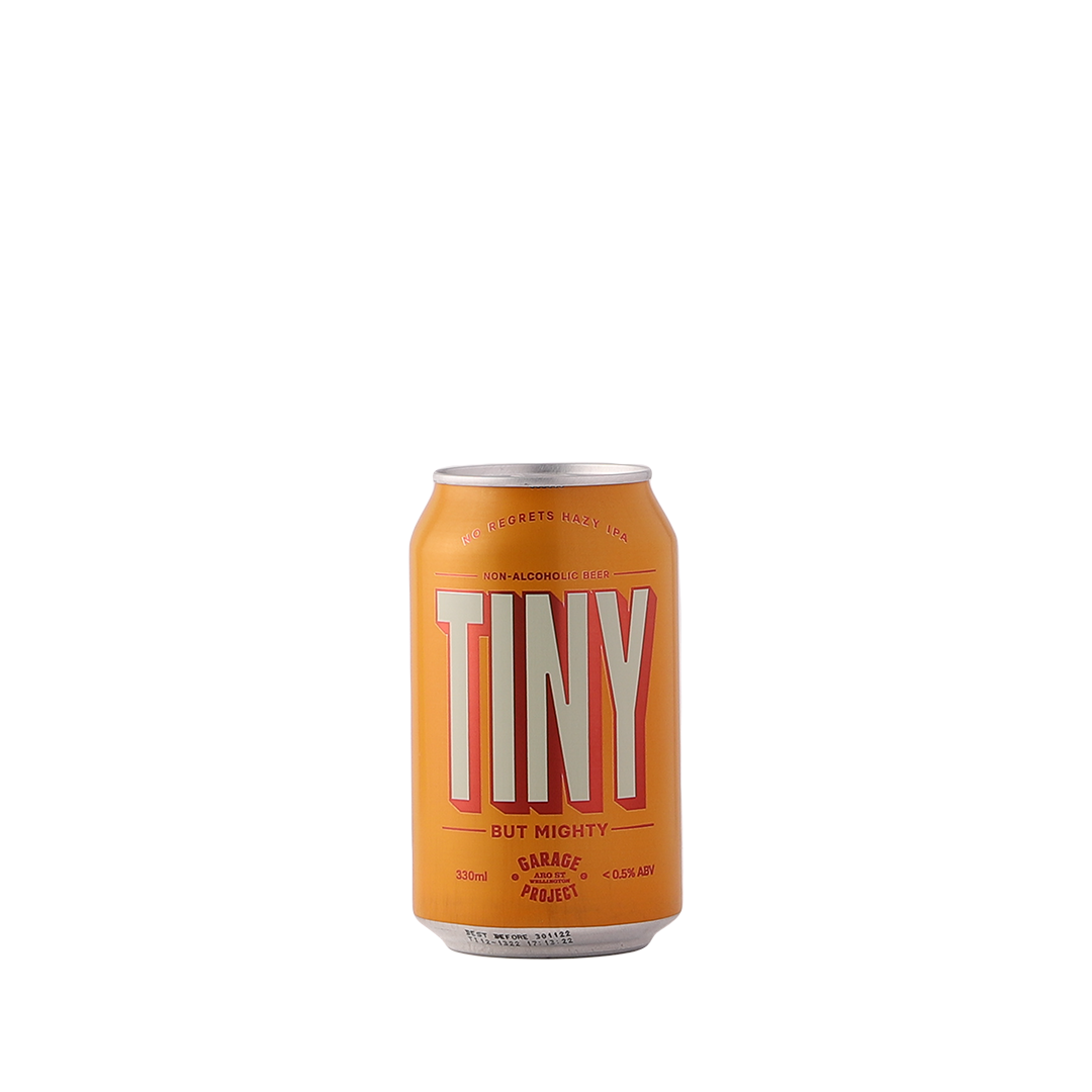 Garage Project Tiny No Regrets Non-Alcoholic Hazy IPA - Beer ...