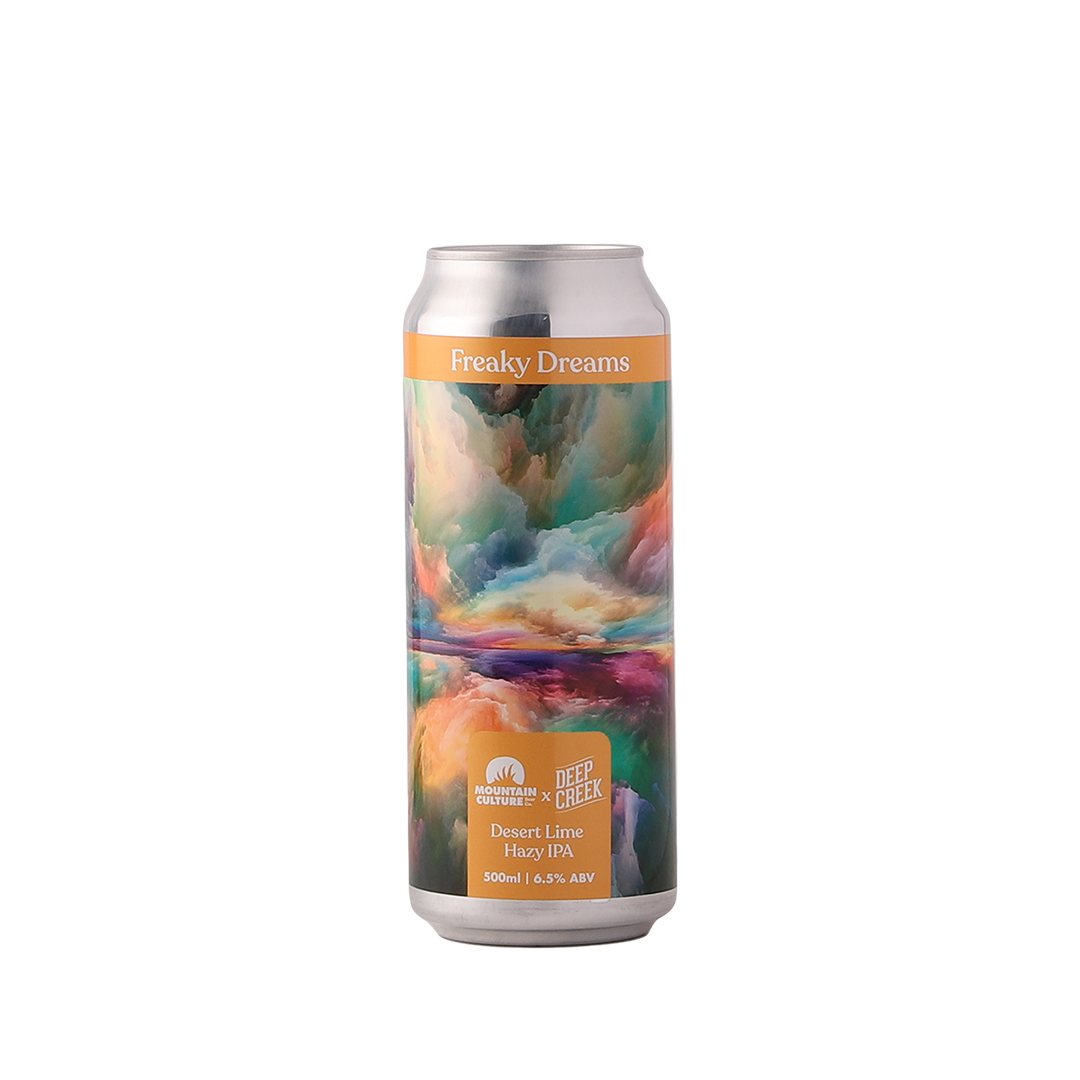 Mountain Culture Freaky Dreams Hazy IPA with Desert Lime - Beer ...