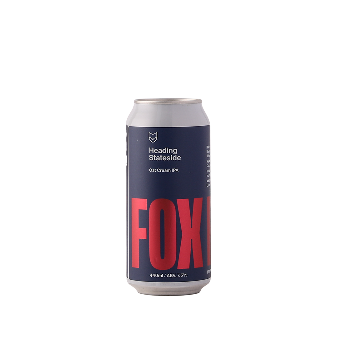 Fox Friday Heading Stateside Oat Cream IPA - Beer | Blackhearts and ...