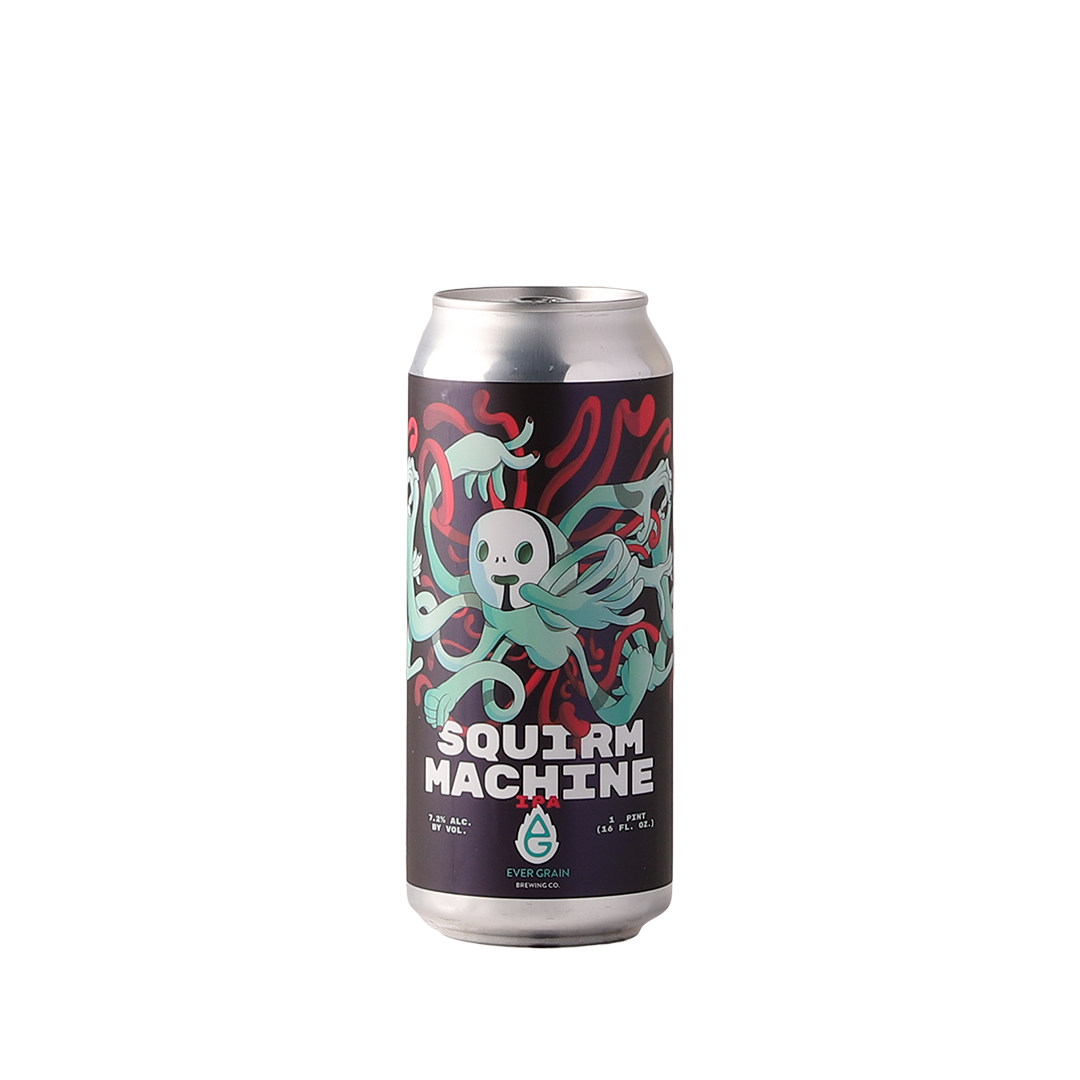 Evergrain Brewing Squirm Machine Hazy DIPA - Beer | Blackhearts and ...