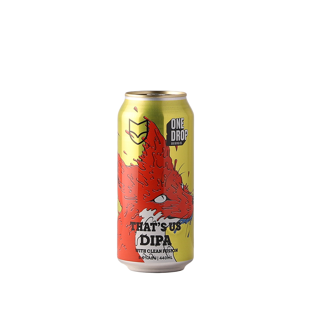 One Drop Thats Us DIPA With Clean Fusion - Beer | Blackhearts and Sparrows