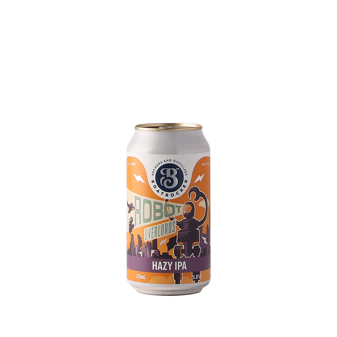 Boatrocker Robot Overlords Hazy IPA - Beer | Blackhearts and Sparrows