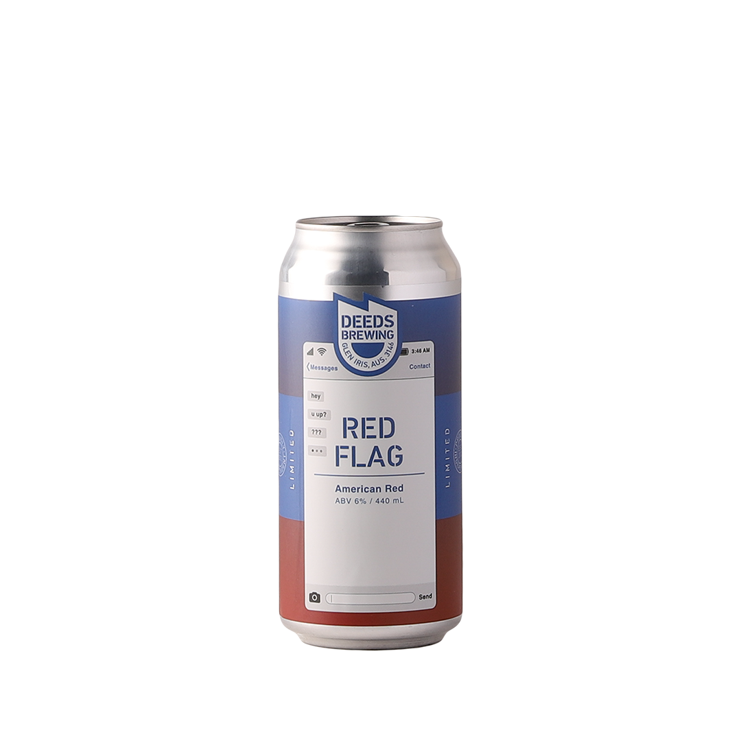 Deeds Red Flag American Amber - Beer | Blackhearts and Sparrows