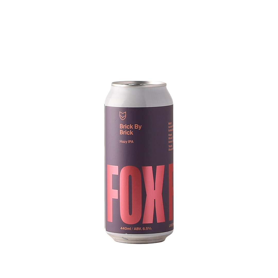 Fox Friday Brick by Brick Hazy IPA - Beer | Blackhearts and Sparrows