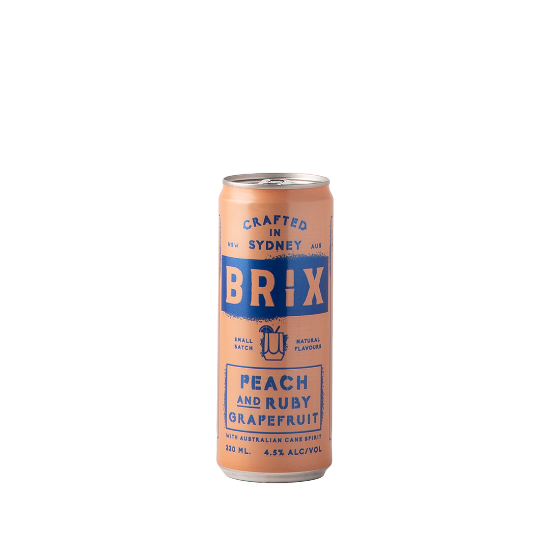 Brix Peach & Ruby Grapefruit - Spirits/Vermouth | Blackhearts and Sparrows