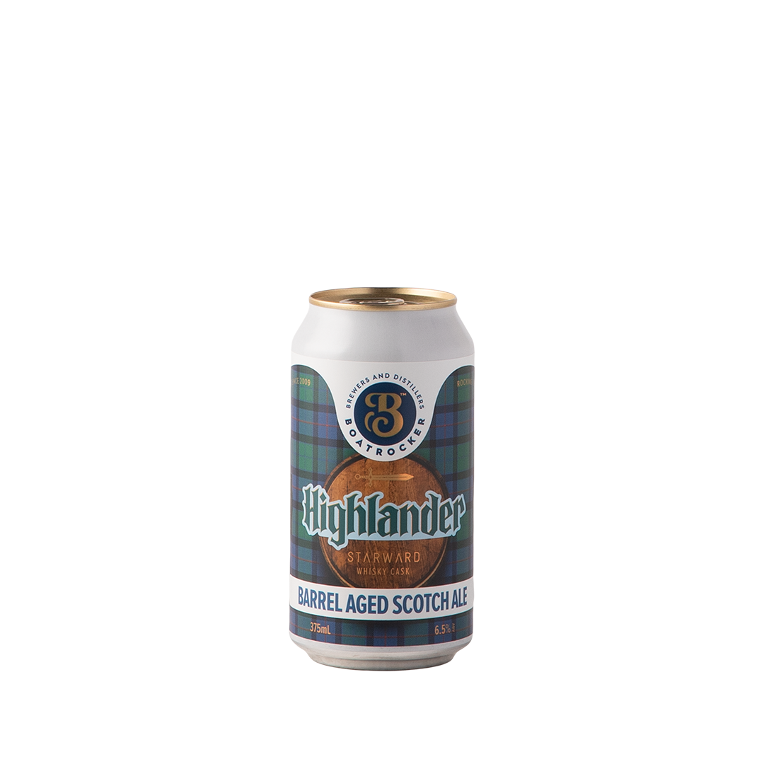 Boatrocker Highlander Barrel Aged Scotch Ale - Beer | Blackhearts and ...