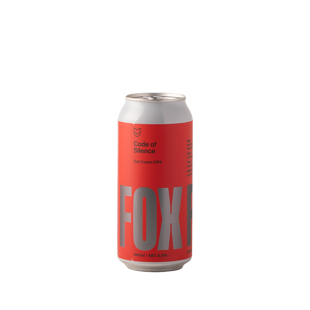 Fox Friday Code of Silence Oat Cream DIPA - Beer | Blackhearts and Sparrows