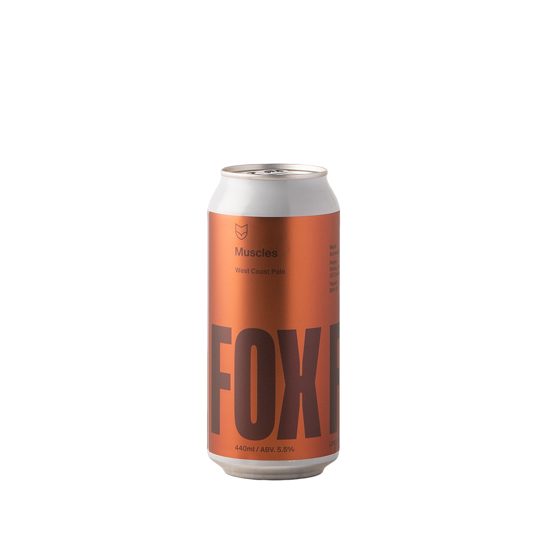 Fox Friday Muscles West Coast Pale Ale - Beer | Blackhearts and Sparrows