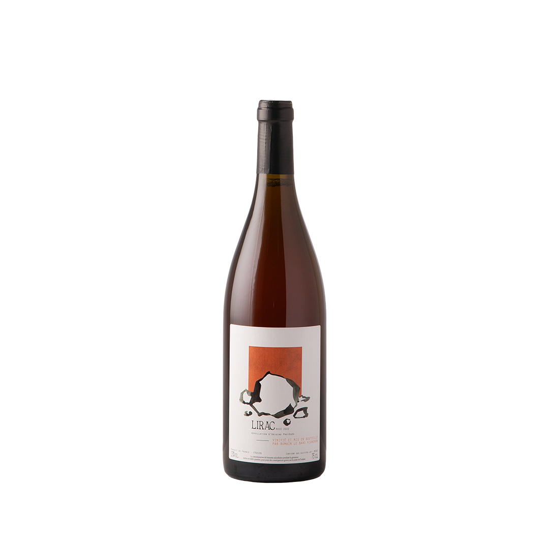 Romain le Bars Lirac Rosé 2022 - Pink/Orange | Blackhearts and Sparrows