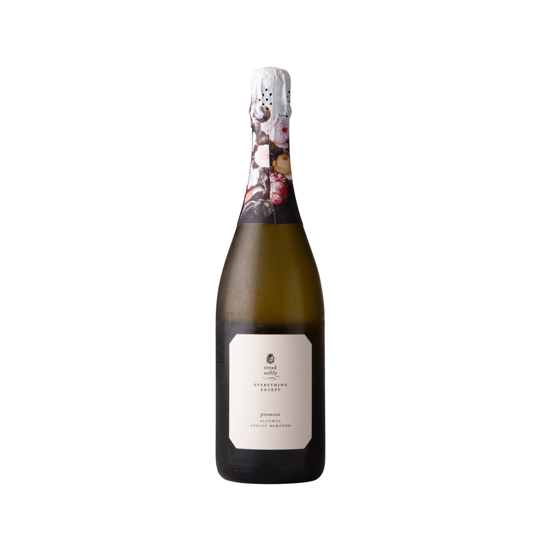 Tread Softly Gently Removed Zero Alc Prosecco NV - Non Alcoholic ...