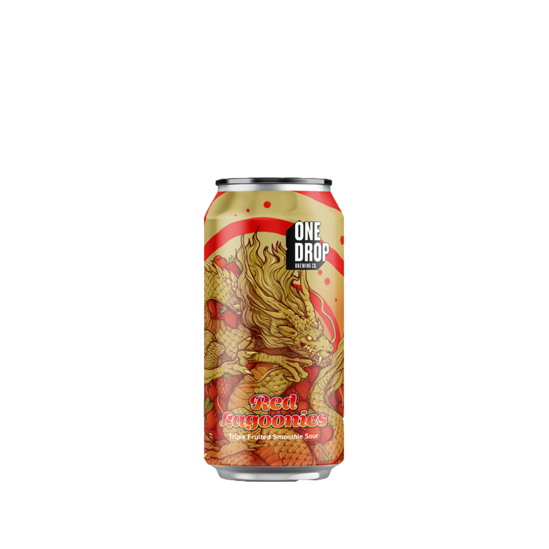 One Drop Red Lagoonies Smoothie Sour 440ml - Beer | Blackhearts and Sparrows