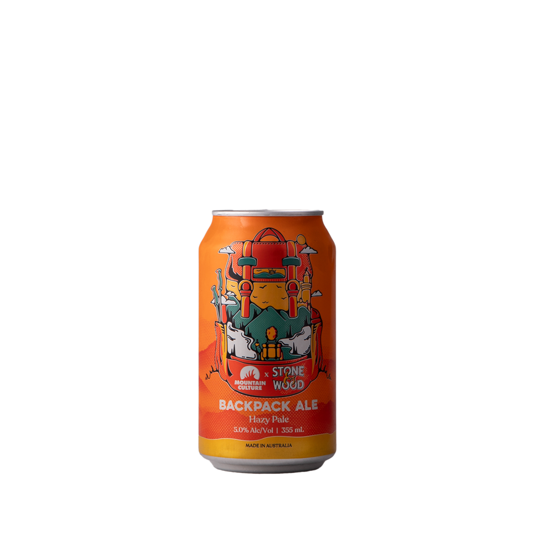 Mountain Culture Backpack Ale Hazy Pale 355ml - Beer | Blackhearts and ...