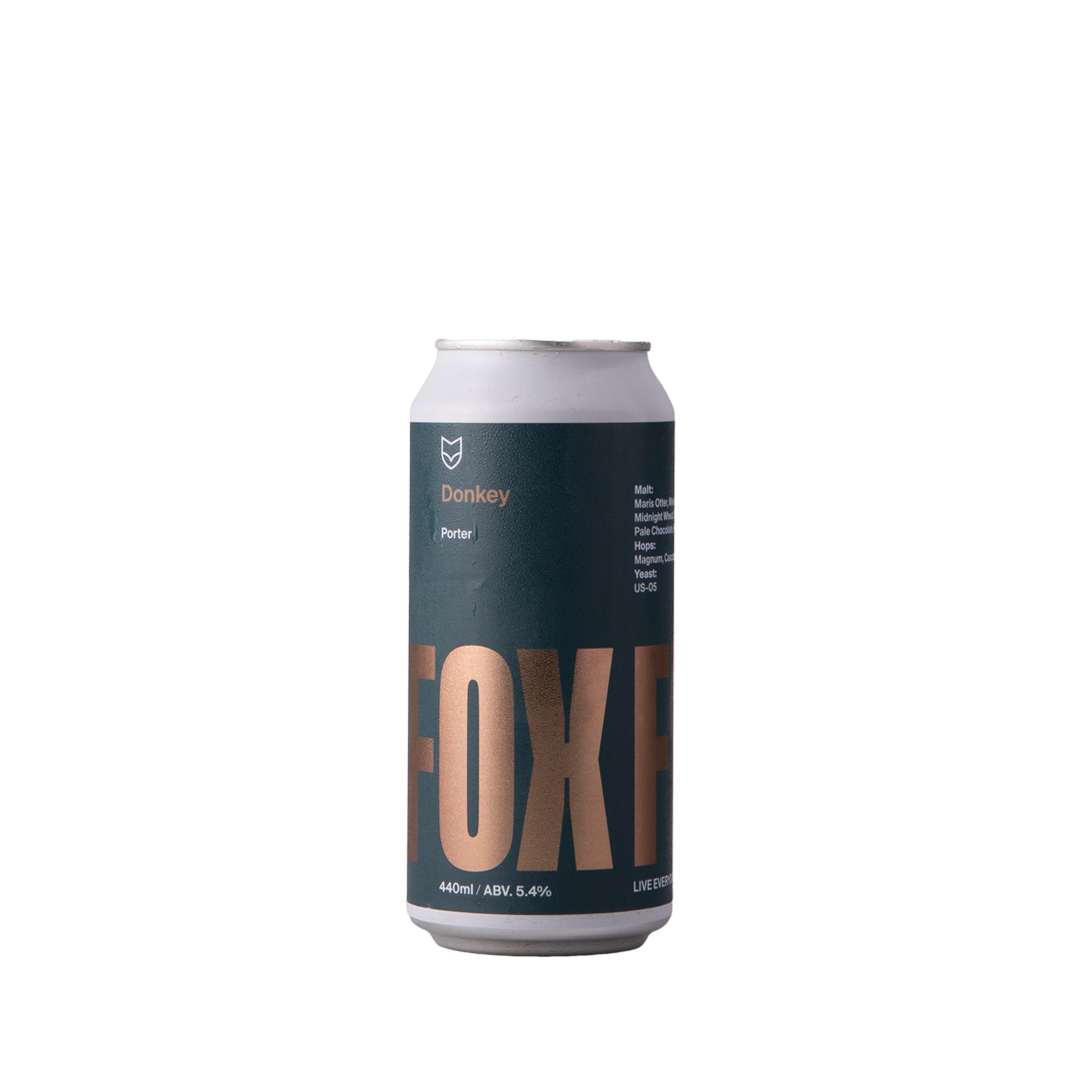 Fox Friday Donkey Porter 440ml - Beer | Blackhearts and Sparrows
