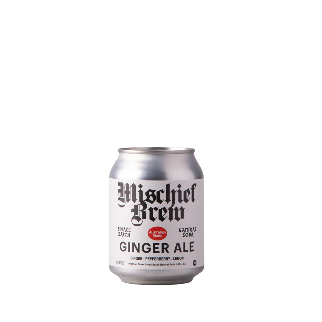Mischief Brew Ginger Ale 250ml - Non Alcoholic | Blackhearts and Sparrows