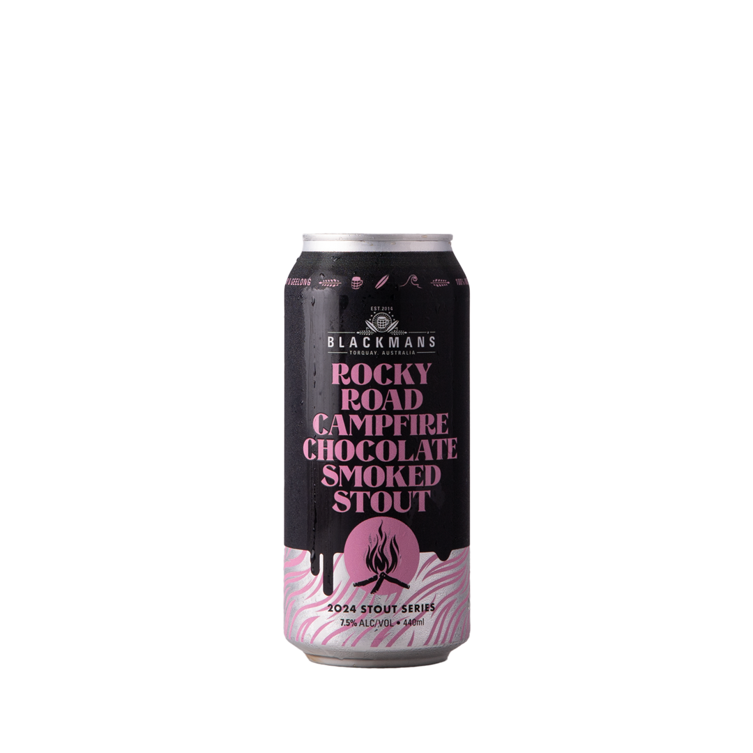 Blackmans Rocky Road Campfire Chocolate Smoked Stout 440ml - Beer | Blackhearts and Sparrows