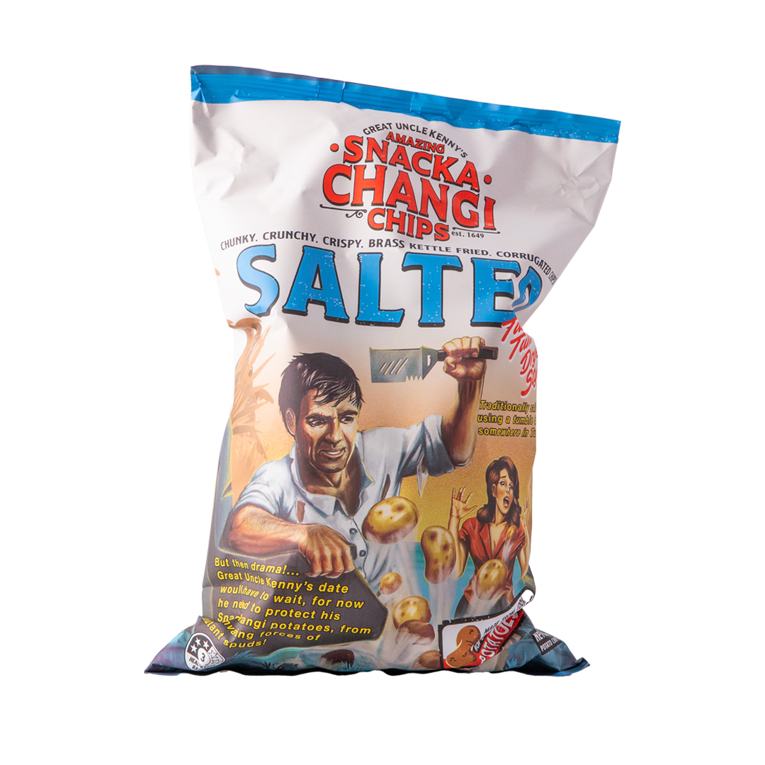 Snackachangi Salted Chips 150g - Food | Blackhearts and Sparrows