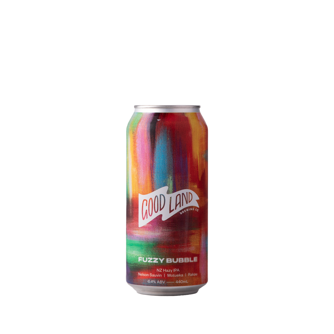 Good Land Fuzzy Bubble NZ Hazy IPA 440ml - Beer | Blackhearts and Sparrows