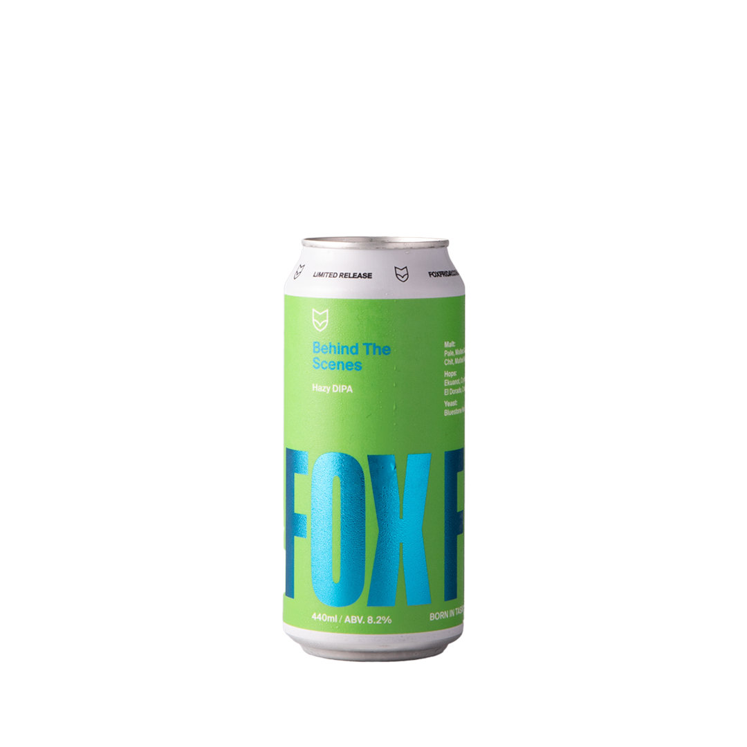 Fox Friday Behind the Scenes Hazy DIPA 440ml - Beer | Blackhearts and ...