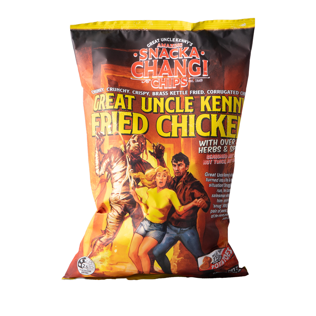 Snackachangi Chips Great Uncle Kenny Fried Chicken 150g - Food ...
