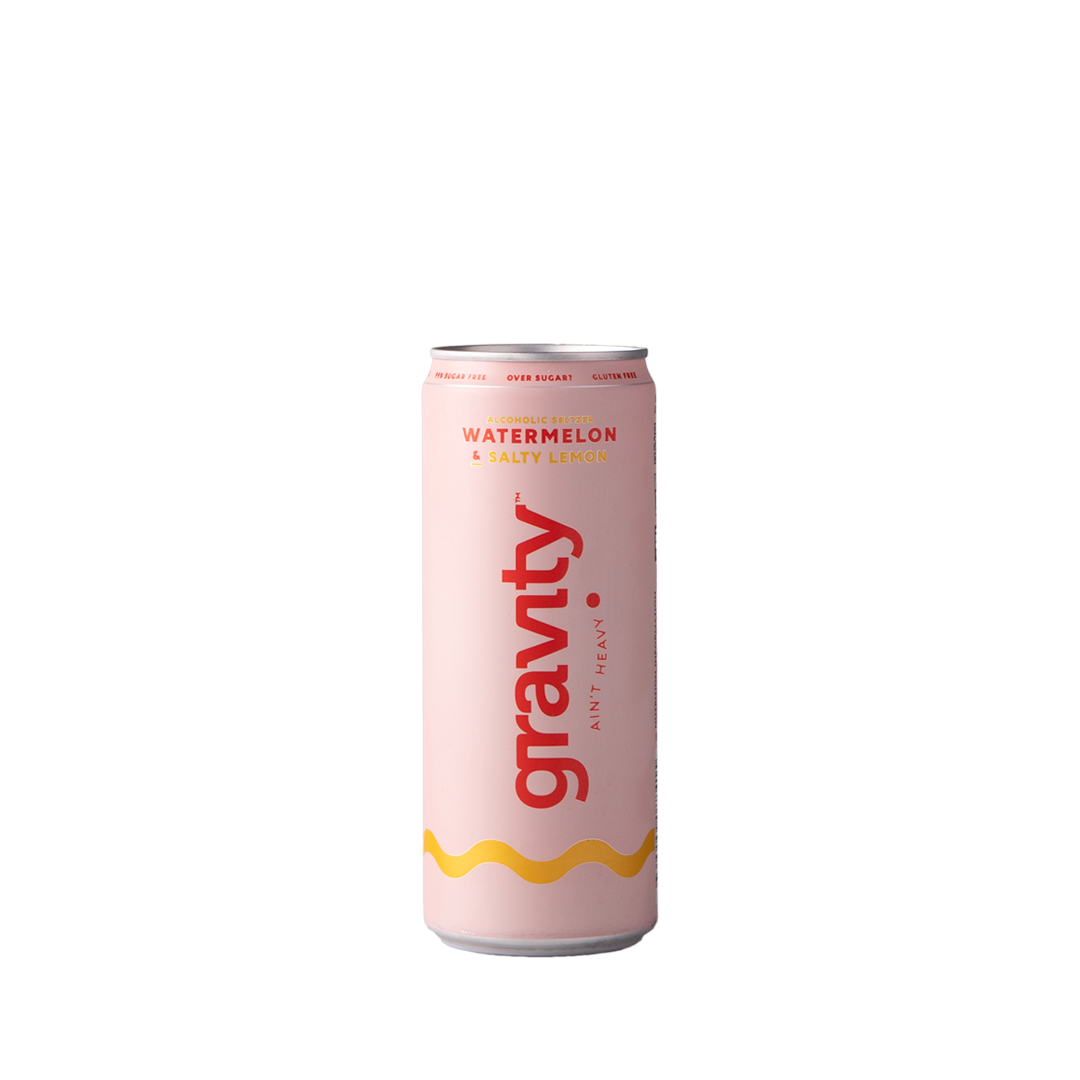 Gravity Drinks Watermelon & Salty Lemon Seltzer 330ml - Beer ...