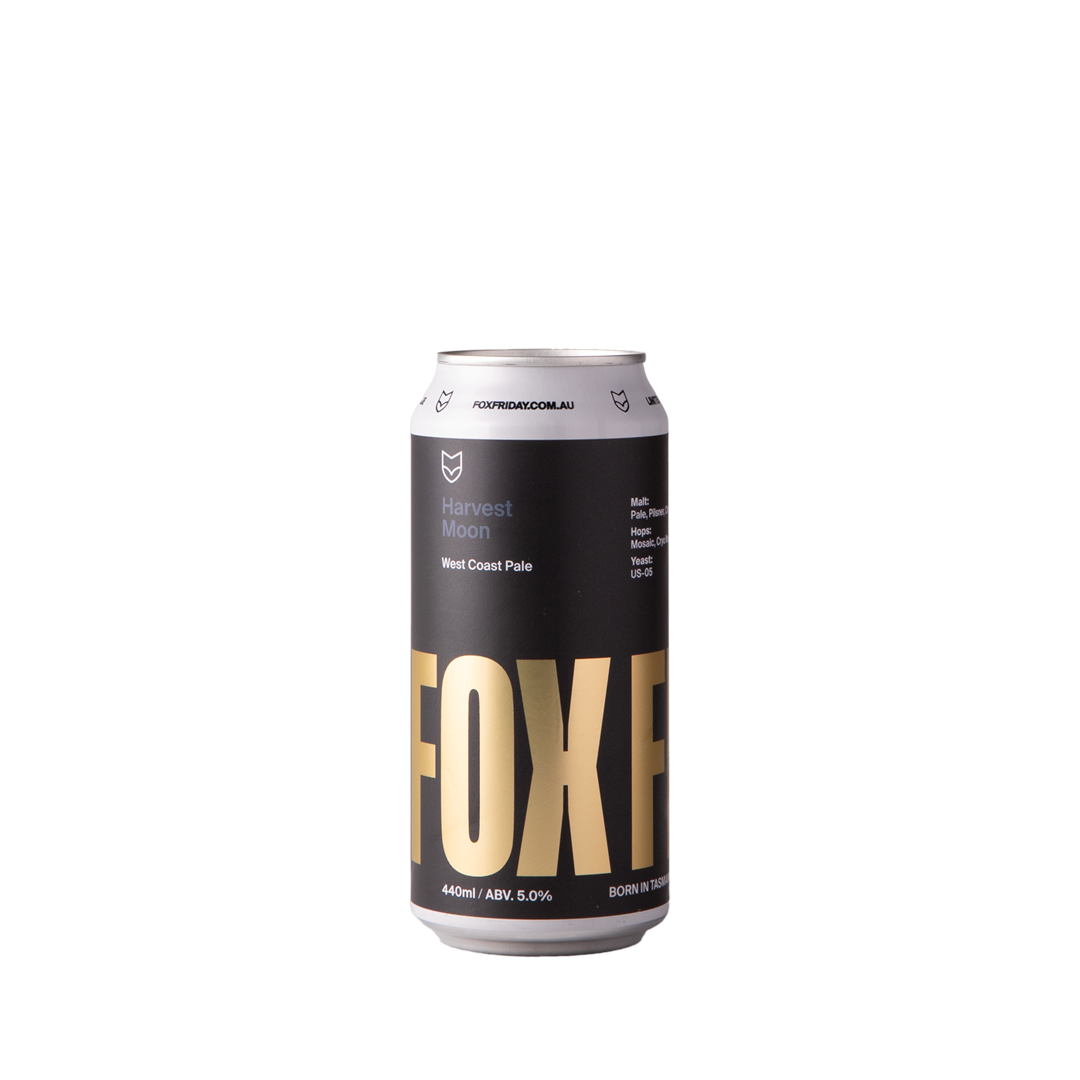Fox Friday Harvest Moon West Coast Pale Ale - Beer | Blackhearts and ...