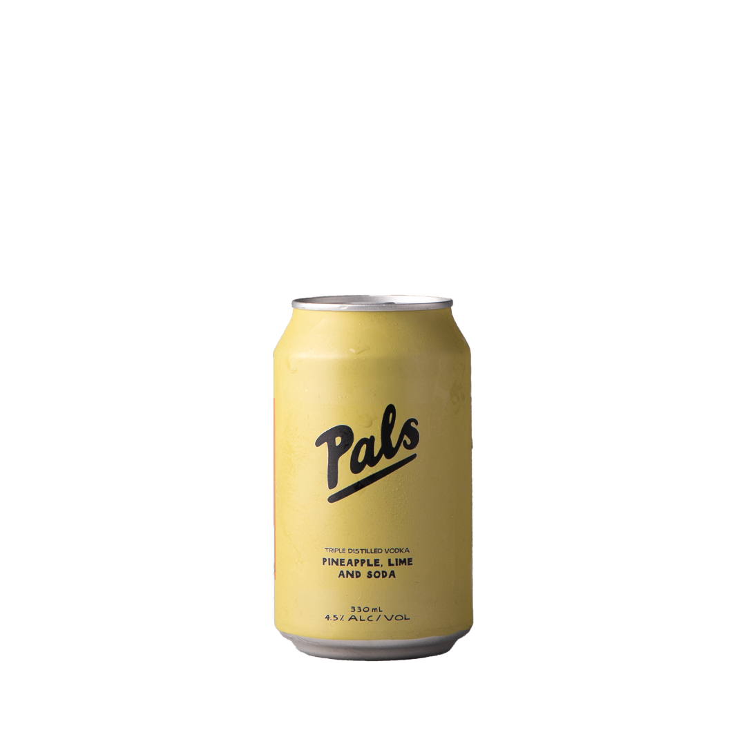 Pals Vodka Pineapple Lime & Soda 330ml - Spirits/Vermouth | Blackhearts ...