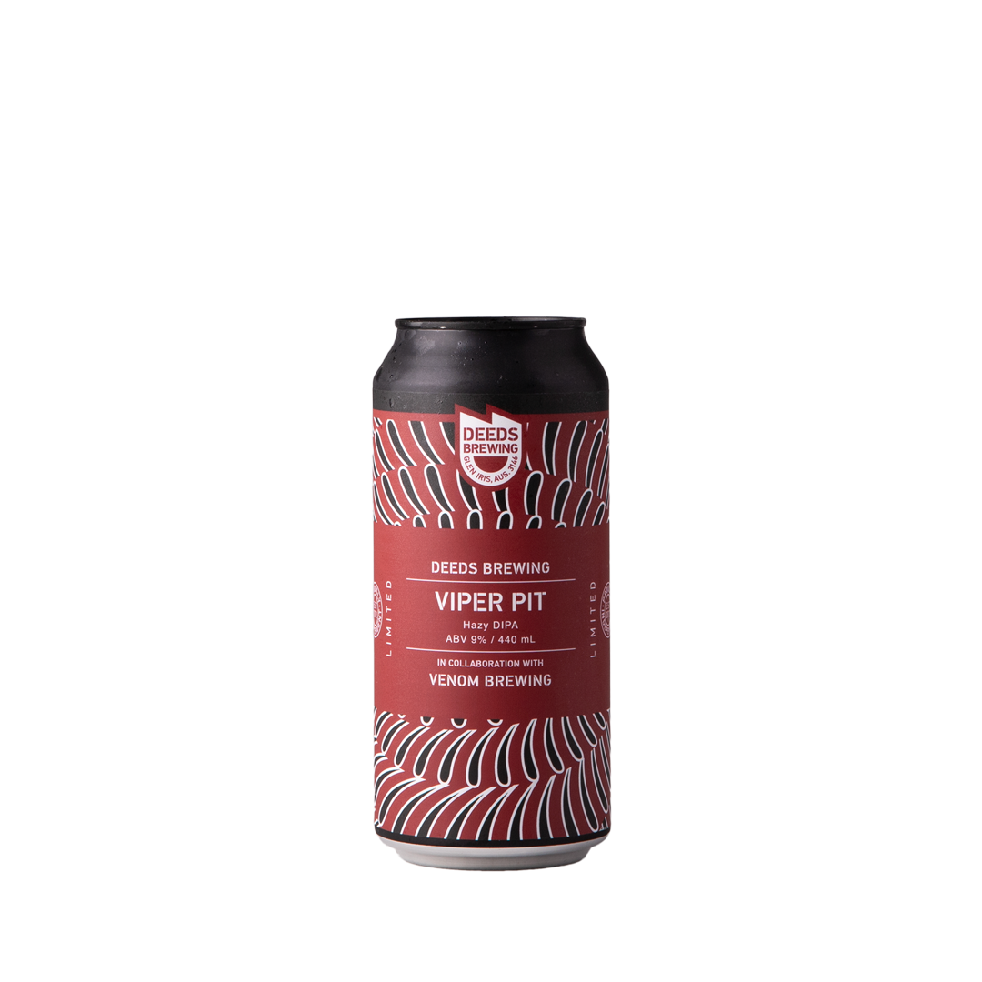 Deeds Viper Pit Hazy DIPA 440ml - Beer | Blackhearts and Sparrows