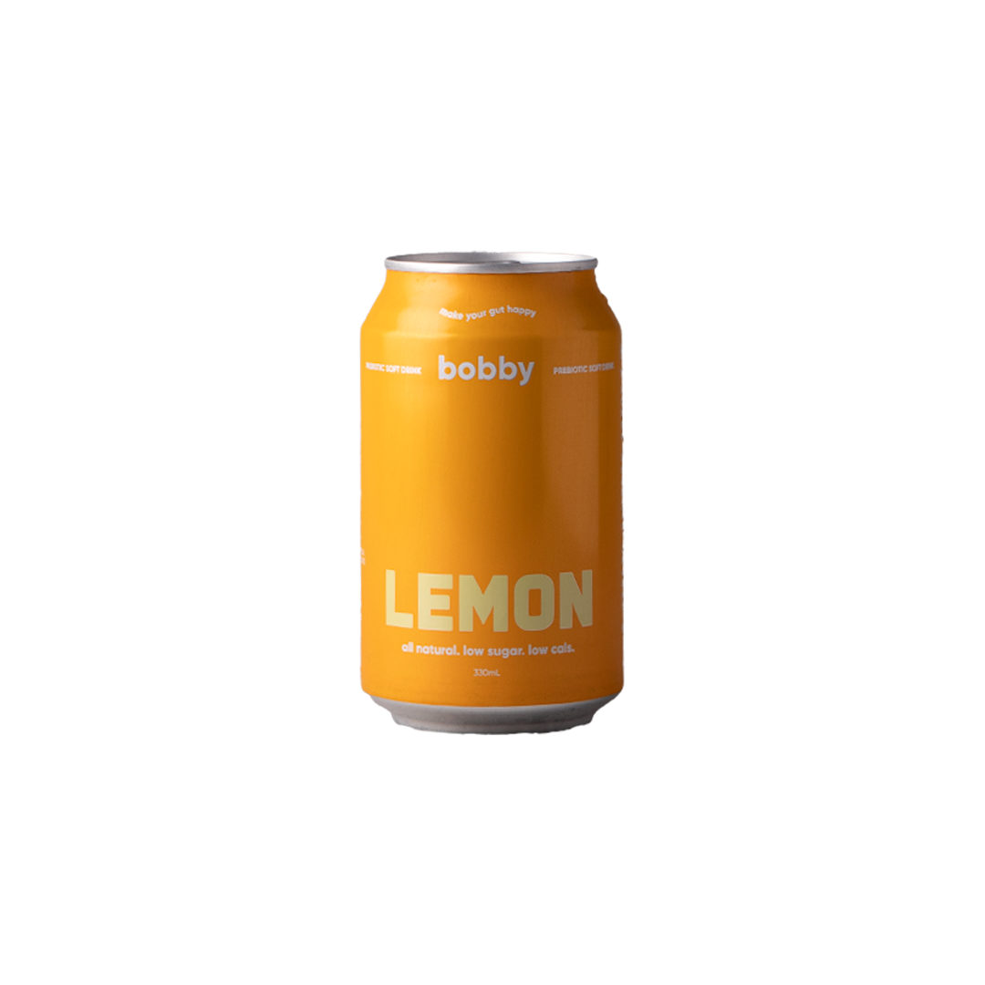 Bobby Soda Lemon 330ml - Non Alcoholic | Blackhearts and Sparrows